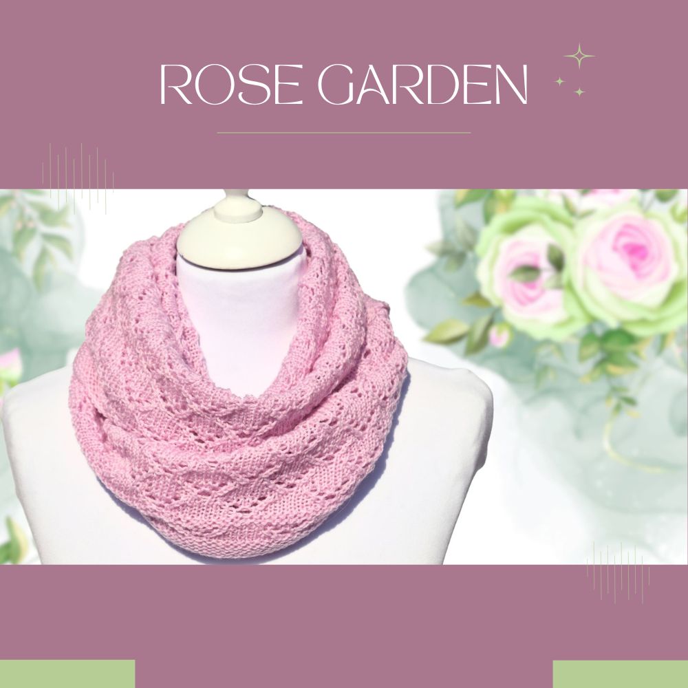 ROSE GARDEN – Frühlingshafter Loop zum Stricken | Jollyknits